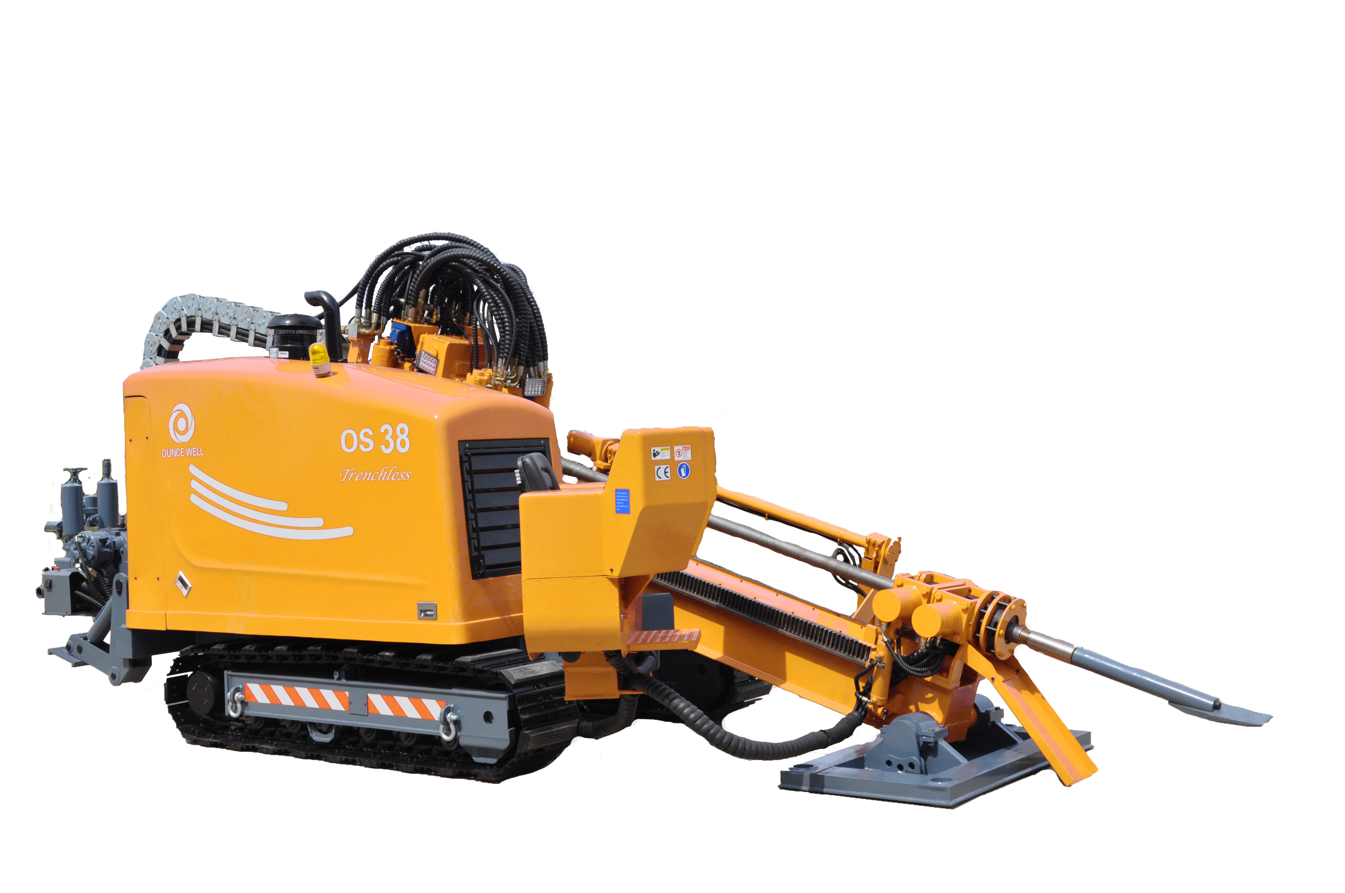 Horizontal Directional Track Mounted Drill Rig Spindle Speed 0-200RPM