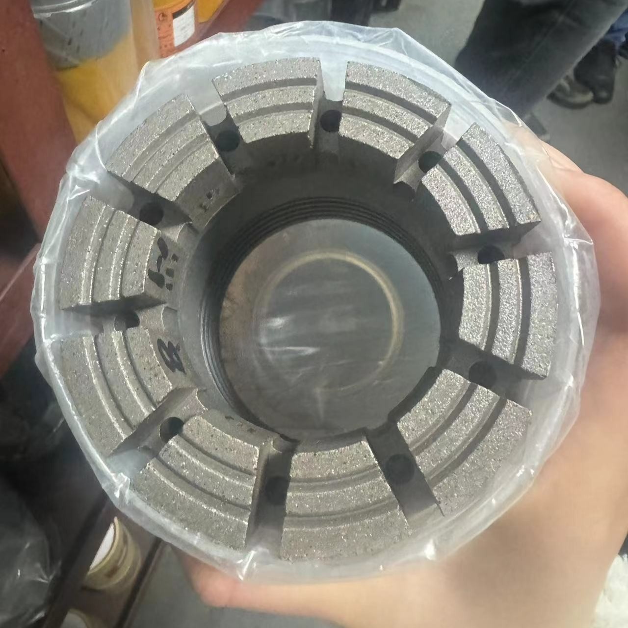Elongated Face Discharge Bq Nq Hq Pq Diamond Core Bit For Broken ...