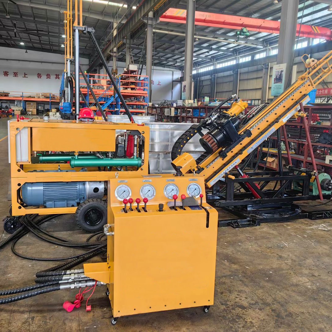 Nq 600m Full Hydraulic Geological Underground Drilling Rig With Faster ...