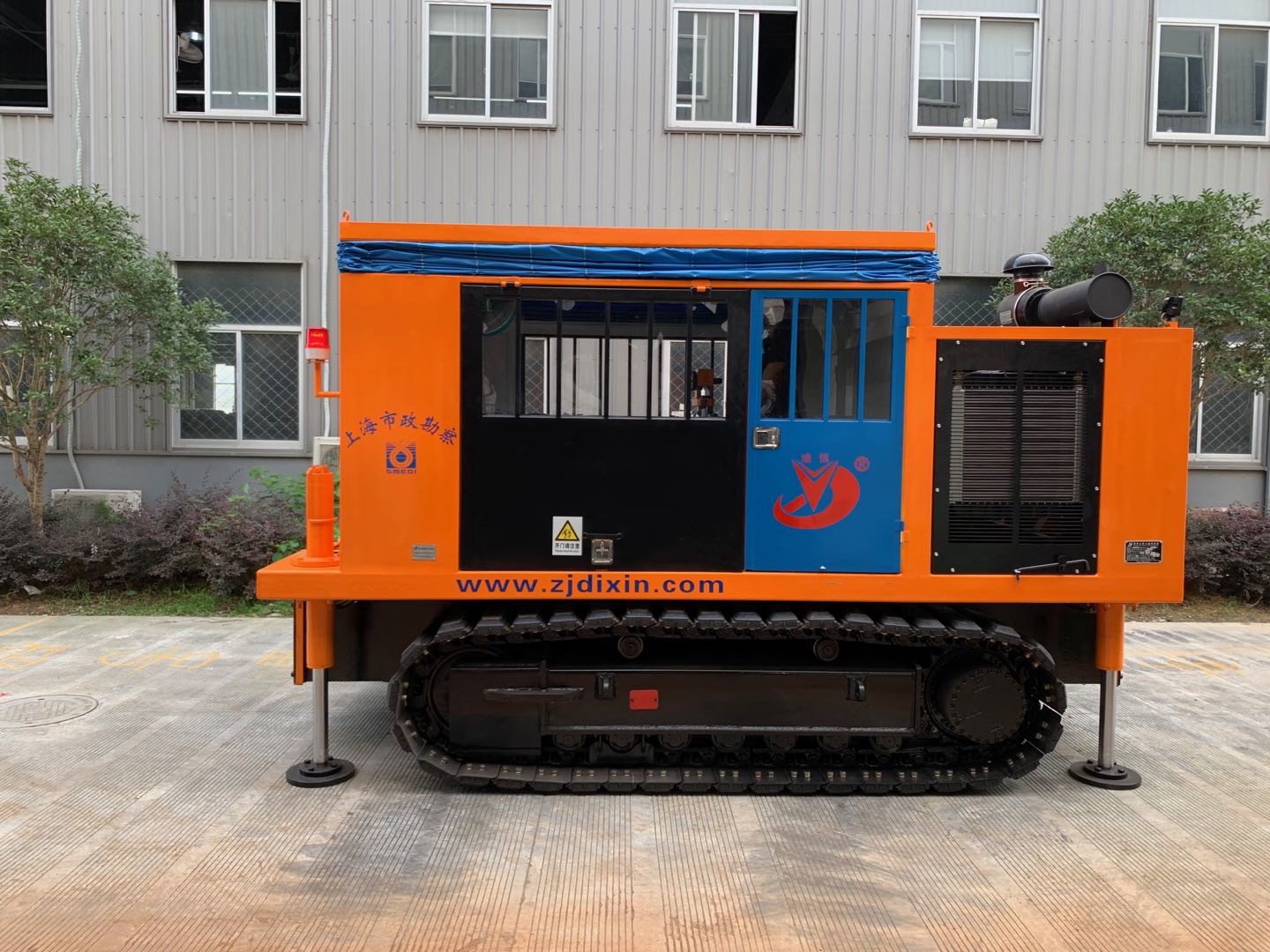 CPT Full Hydraulic Cabin Engineering Cone Penetration Test Apparatus ...