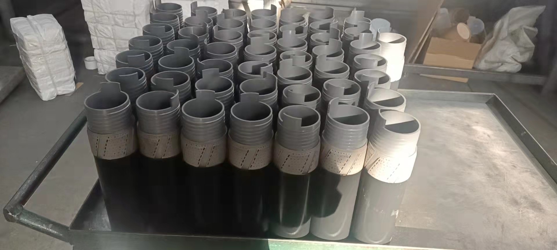 Exploration Geological Single Link Diamond Core Bit Tanged Locking ...