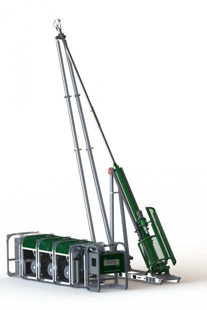 Small EP550 Man - Portable Core Drill Rig Remote Mountain Areas 4m X 4m ...