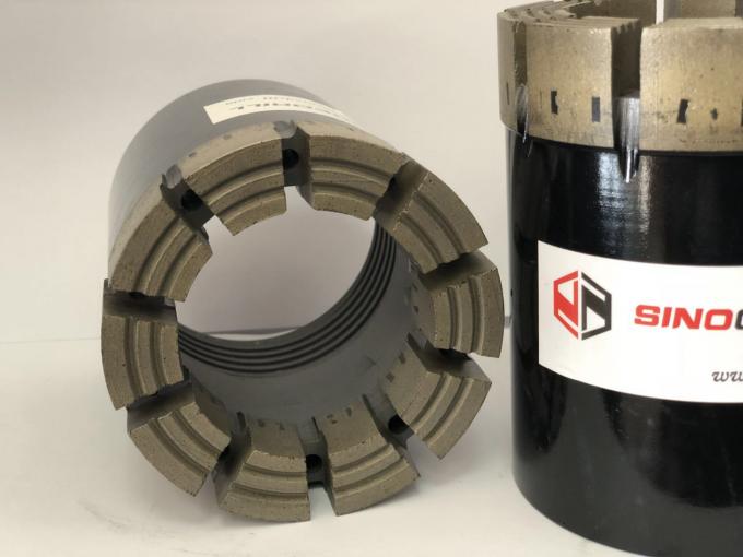 HQ3 Face Discharge Diamond Tipped Drill Bit Soft To Hard Formations