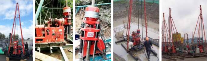 Large Power Spindle Speed Diamond Drill Rig 22kw 1470rmp Drilling Depth ...