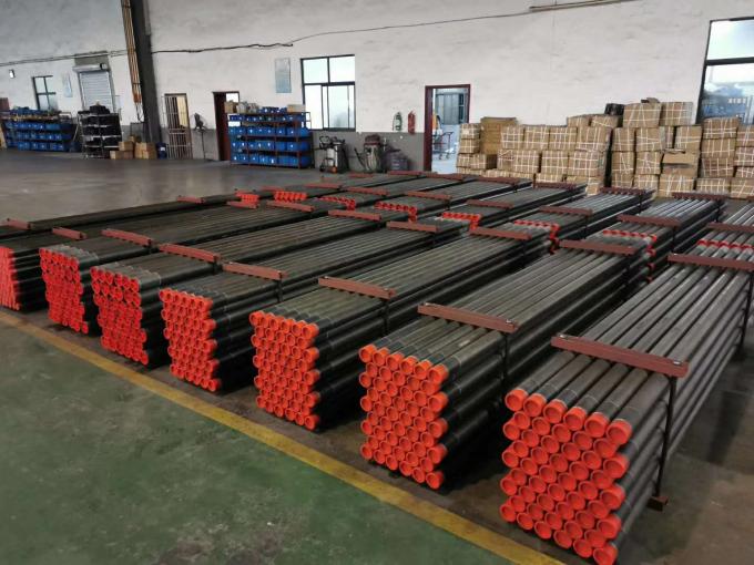 BTW /NTW / HTW Thin Wall Wireline Drill Rod For Geological , Mineral