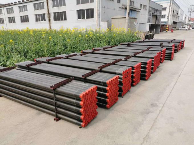 BTW /NTW / HTW Thin Wall Wireline Drill Rod For Geological , Mineral