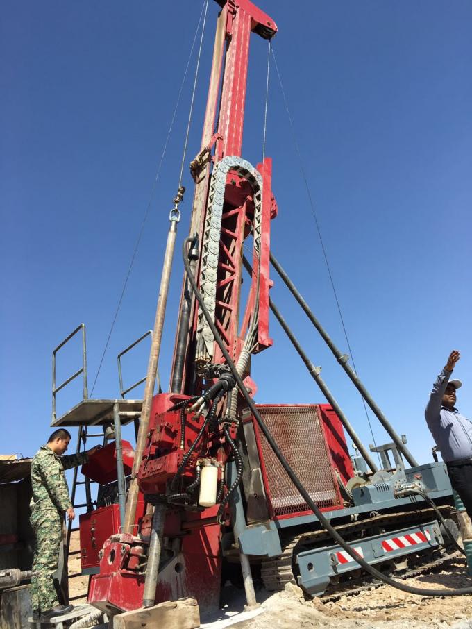 CR12 1200m Full Hydraulic Surface Core Drill Rig Cummins Diesel Engine ...