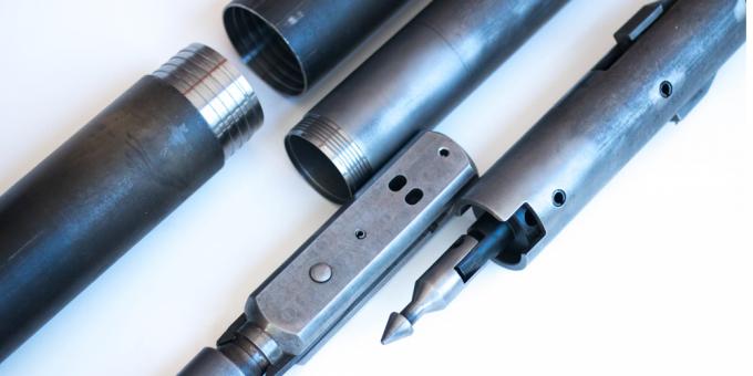 Exploration Geological Single Link Diamond Core Bit Tanged Locking ...