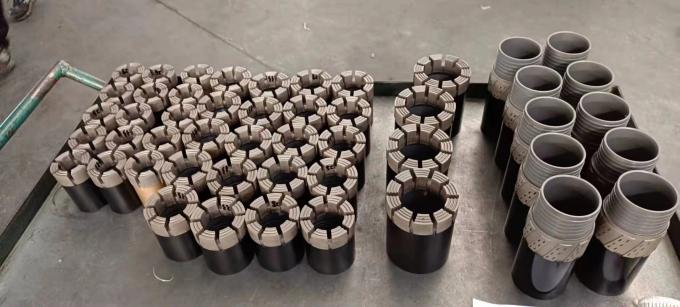NX HX Impregnated Diamond Core Bit Reaming Shell For Mining Exploration ...