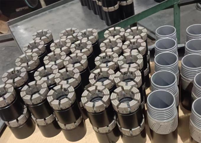 Extremely Tough Wireline Diamond Impregnated Drill Bit Wear Resistance