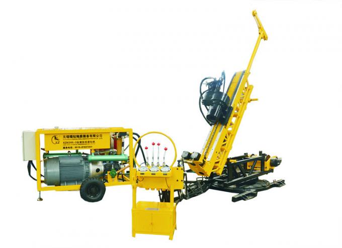 95-3 HQ 500m 75KW Motor Power Hydraulic Underground Tunnel Drilling Rig